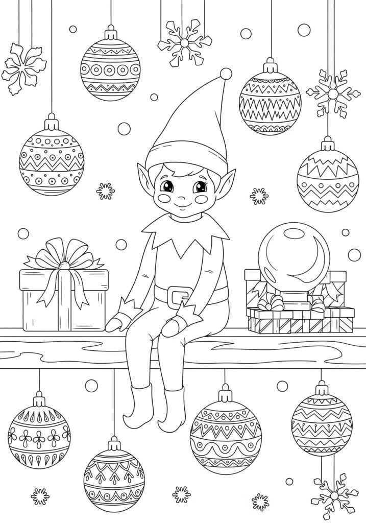 46 pagine da colorare gratuite di elfi - Download PDF stampabili