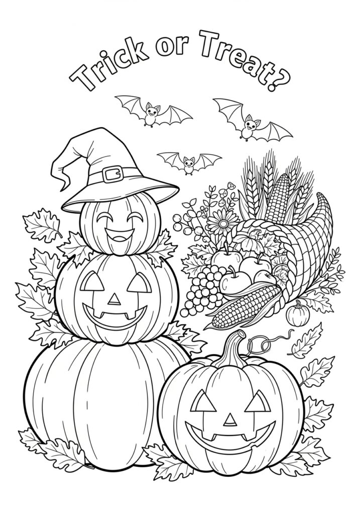 Halloween Coloring Ideas for Creative Fun