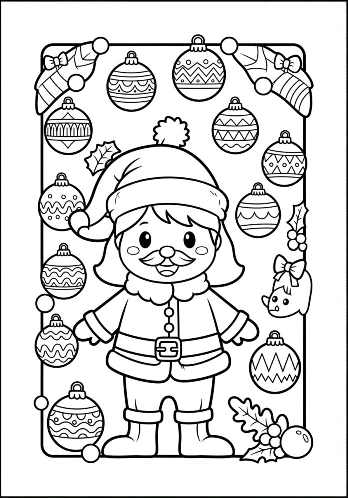 864 Free Holiday Coloring Pages - Printable Pdf Downloads