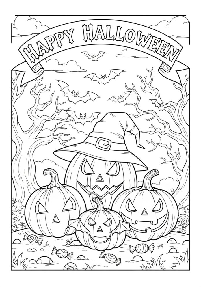Halloween Coloring Ideas for Creative Fun