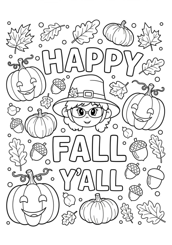 Pumpkin Coloring Activity – Fun & Printable for Kids