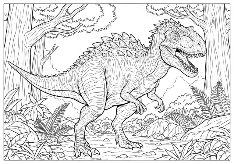 free jurassic park coloring pages printable