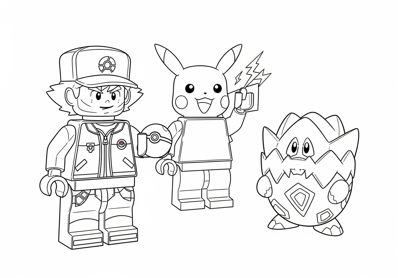 Download Free Lego Pokémon Coloring Pages