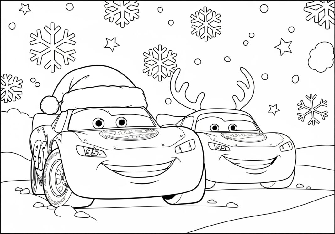 Marvel Christmas Coloring Page for Kids