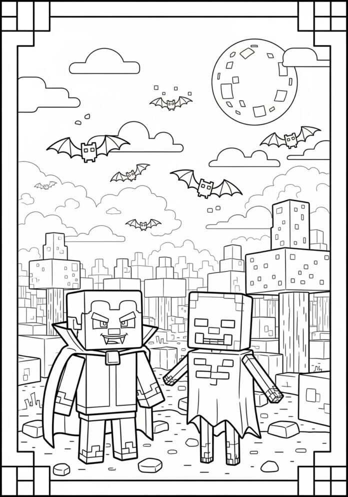 Scary Skull Coloring Pages for Creative Fun