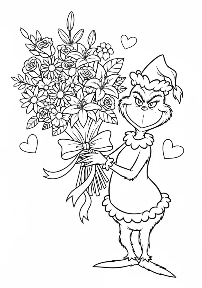 77 coloriages gratuits du Grinch - Téléchargements PDF à imprimer