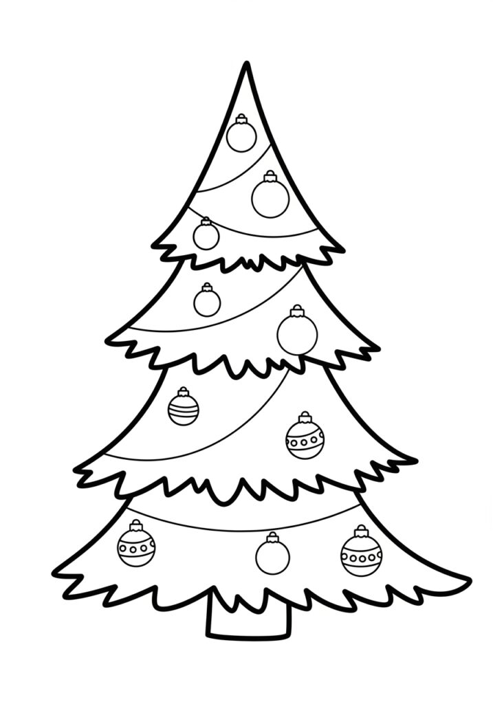 Festive Merry Christmas Dad Coloring Page for Kids