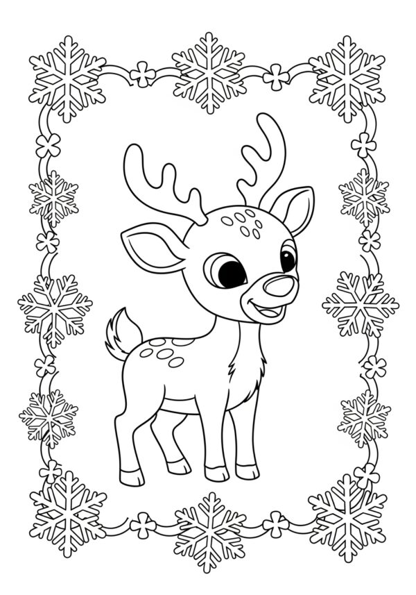 80 Rudolph Coloring Pages - Free Printable Pdfs