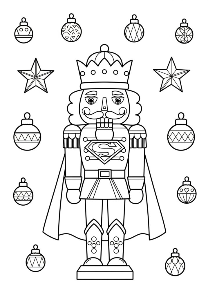 Descubre 49 páginas para colorear del Cascanueces - PDF imprimibles gratis