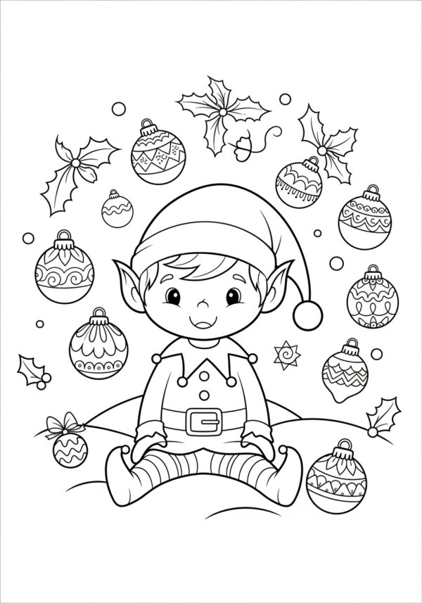 46 desenhos de elfos para colorir grátis - Downloads em PDF para imprimir