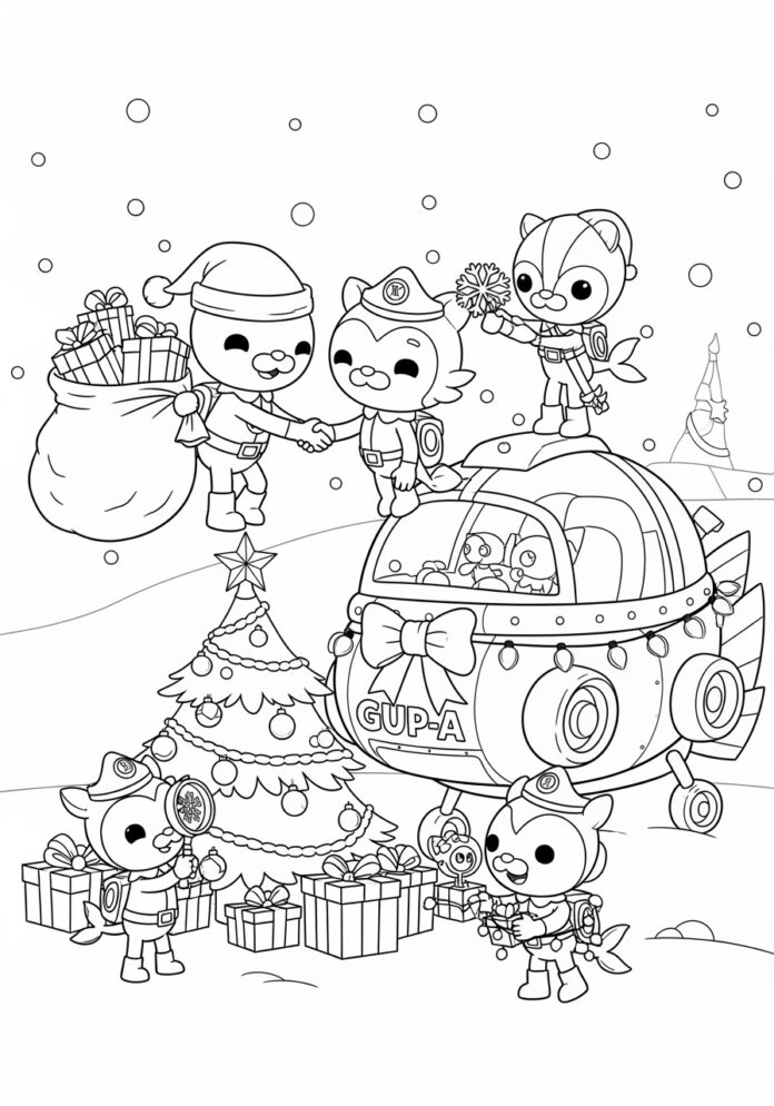 981 coloriages de Noël (PDF imprimables gratuits)