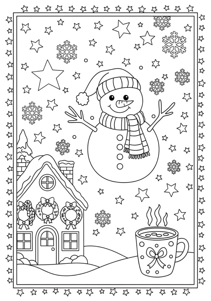 864 Free Holiday Coloring Pages - Printable Pdf Downloads
