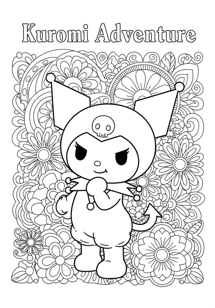 42 pagine da colorare di Kuromi - (PDF stampabili gratuitamente)