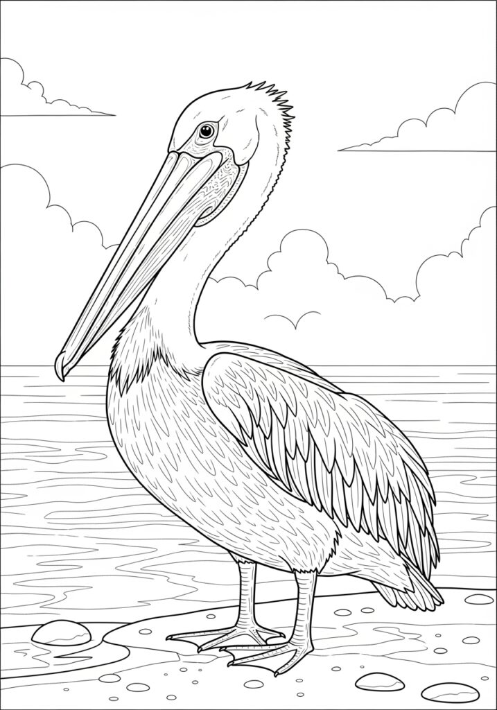 Pelican Coloring Pages Archives - diy-magazine.com