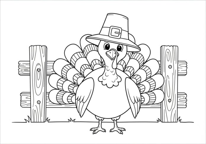 94 Turkey Coloring Pages - Free Printable PDFs