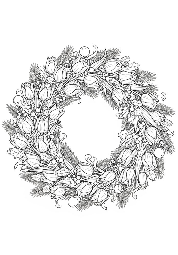 864 Free Holiday Coloring Pages - Printable Pdf Downloads