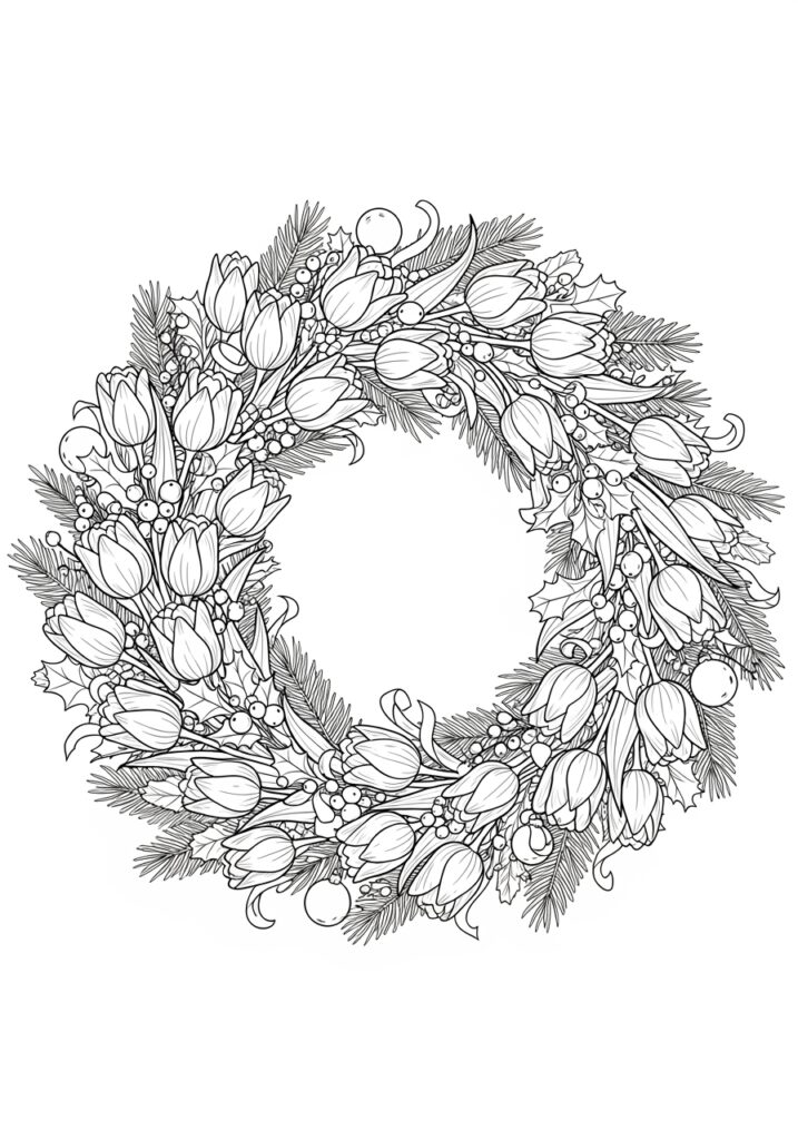864 Free Holiday Coloring Pages - Printable Pdf Downloads